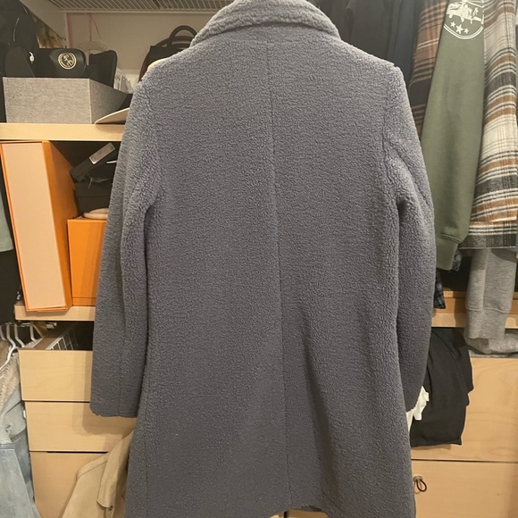 French Connection | Jackets & Coats | French Connection Blue Teddy Bear ...